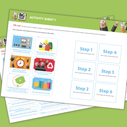 Resources - Duracell Big Battery Hunt